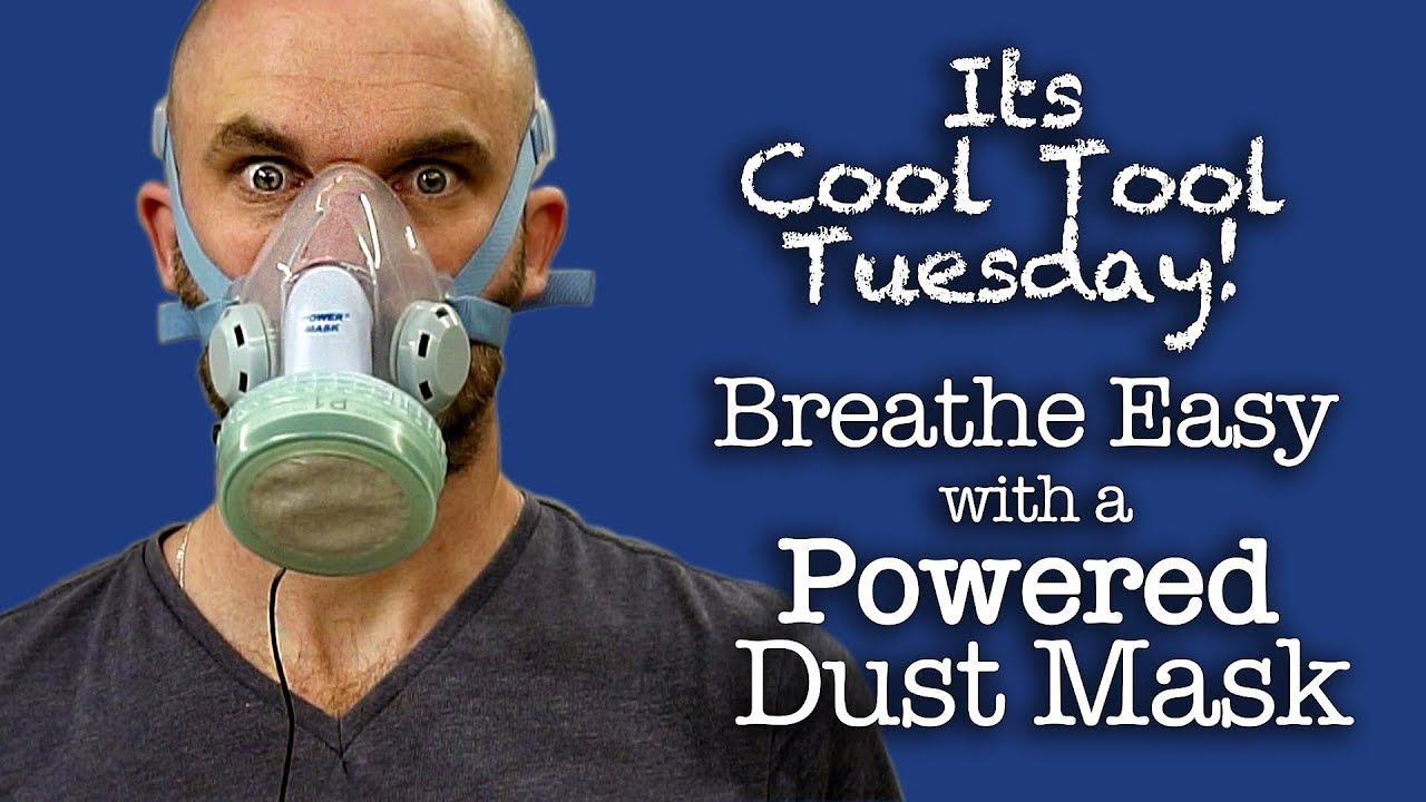 Its Cool Tool Tuesday! - Powered Dust Mask - YouTube