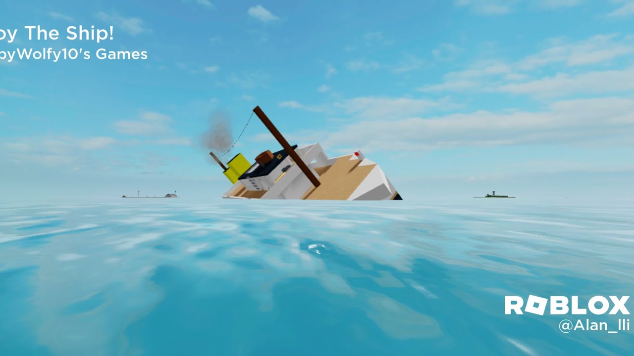 Roblox DesTroy The Ship Gameplay - YouTube