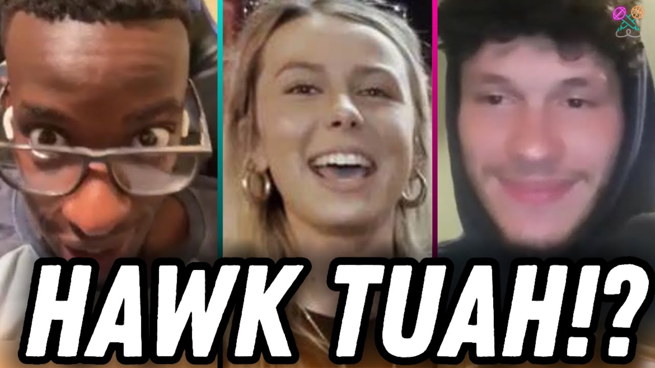 SAM DOESN'T WANT HIS PARENTS TO HEAR HIS "HAWK TUAH" STORIES!? - YouTube