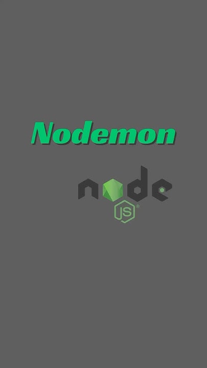 Auto-Restart Node.js App with Nodemon #nodejs #shorts #webdevelopment - YouTube