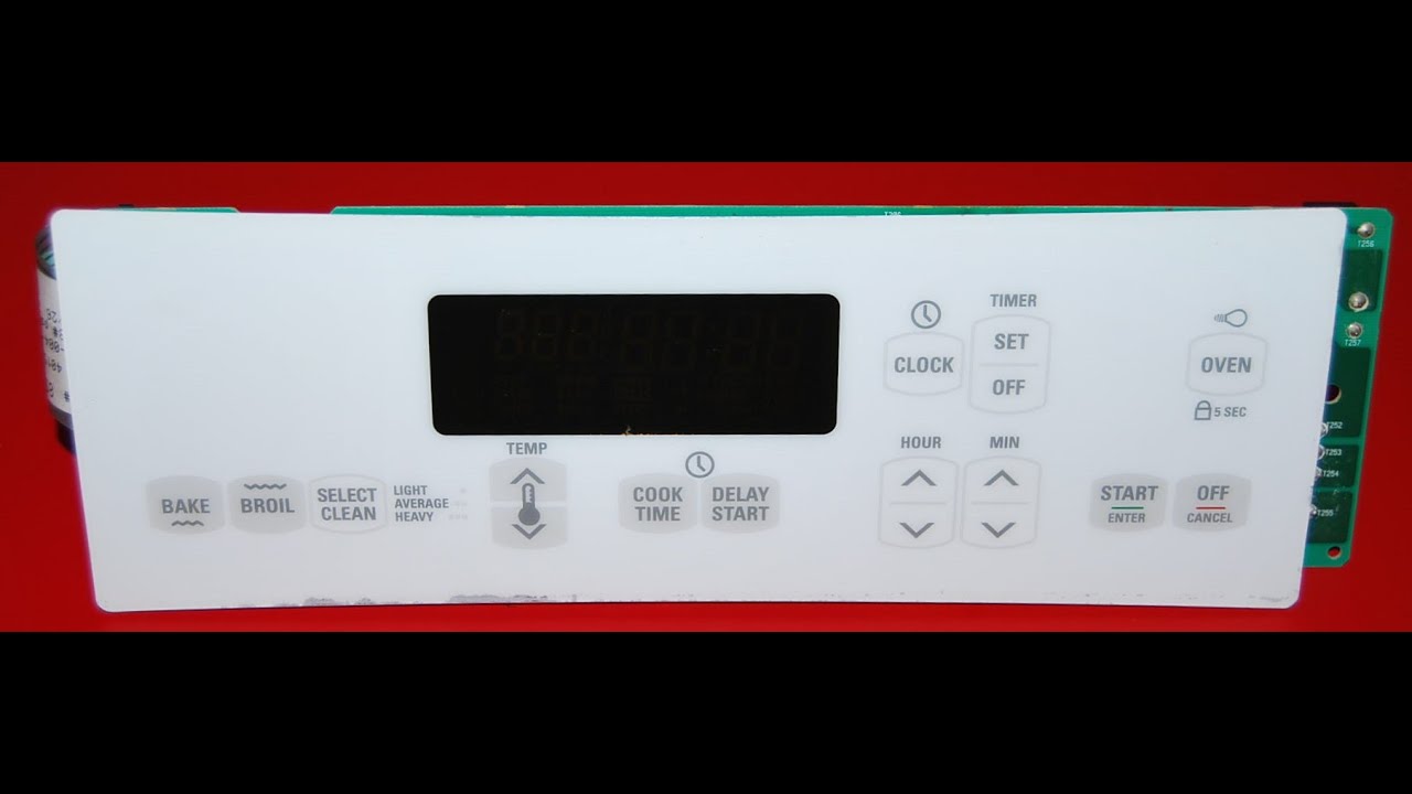 Affordable SOLUTION: Whirlpool Oven Electronic Control Board Part ...