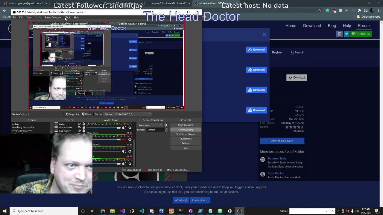 Controlling the "Move Transition" plugin with obs-midi - YouTube