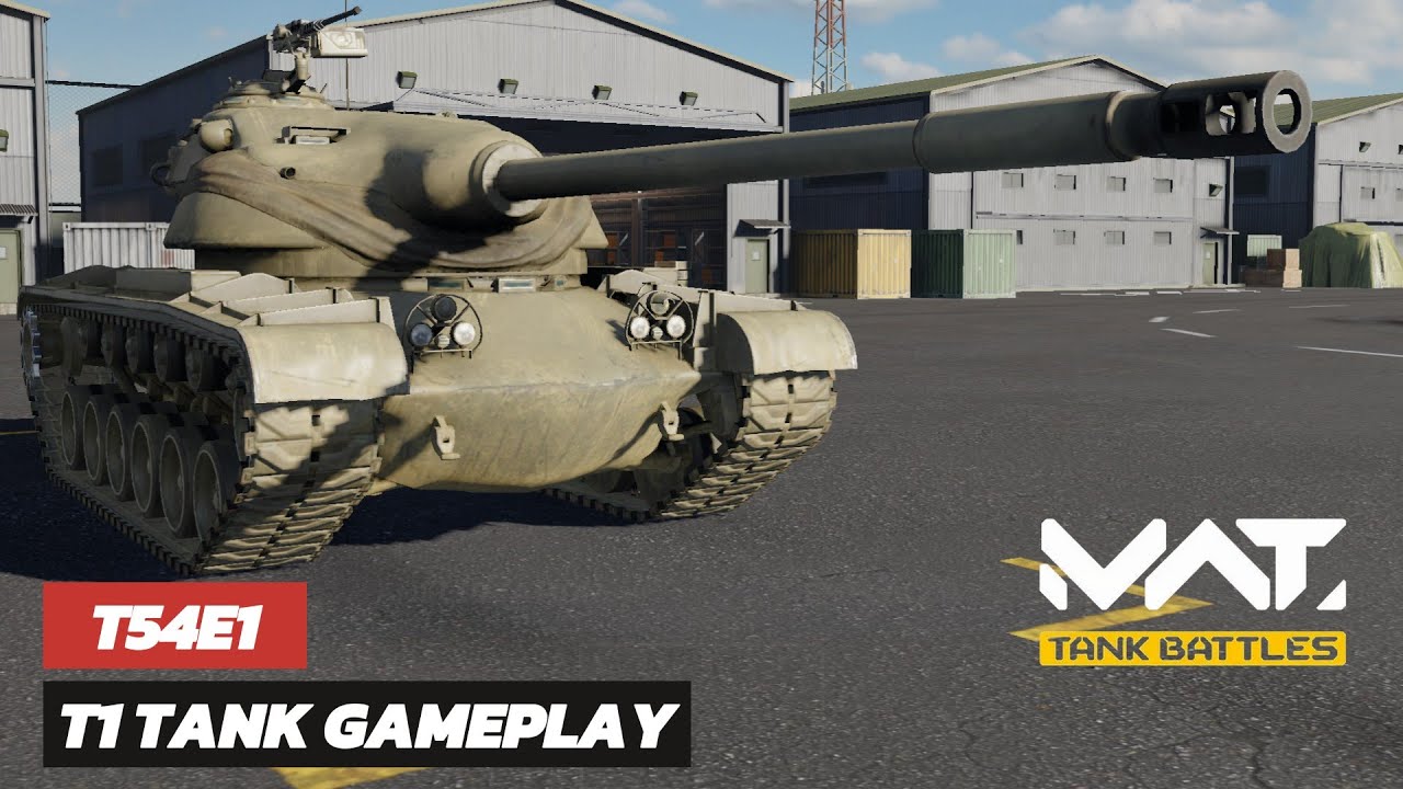 T54E1 in MWT: Tank Battles - Gameplay - YouTube