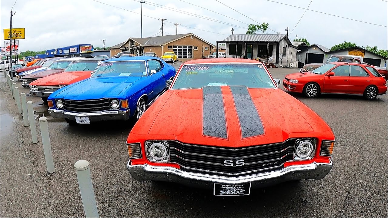 Maple Motors SNEAK PEEK 5/4/25 Lot Walk Classic Cars For Sale - YouTube