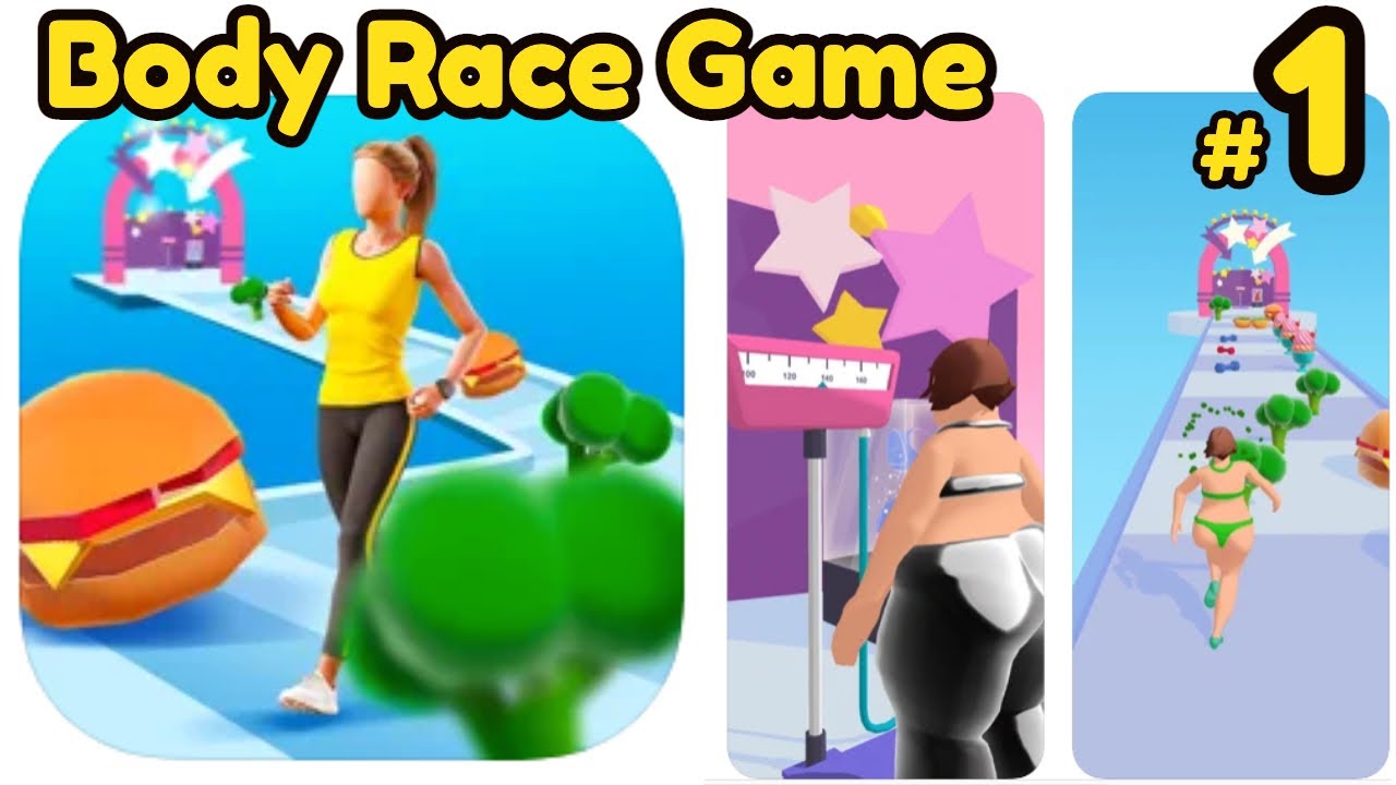 Body Race Game Level 1- 10 Gameplay Walkthrough Part 1 - YouTube