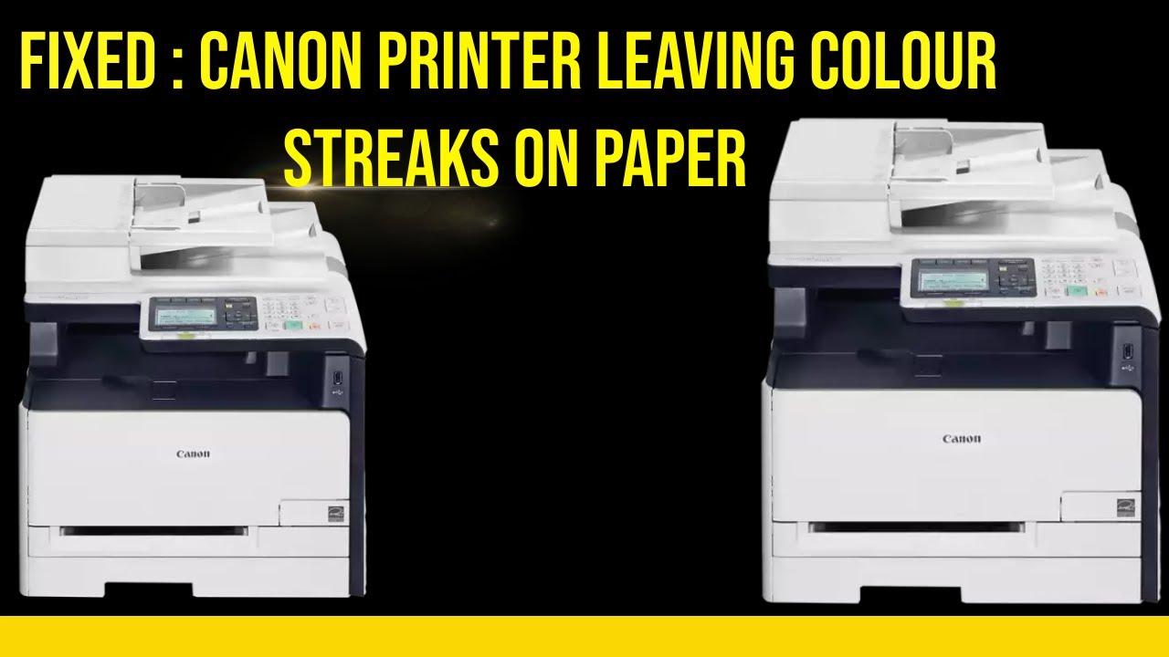 Fixed Canon Printer Leaving Colour Streaks On Paper YouTube Fixed Canon Printer Leaving Colour Streaks On Paper YouTube