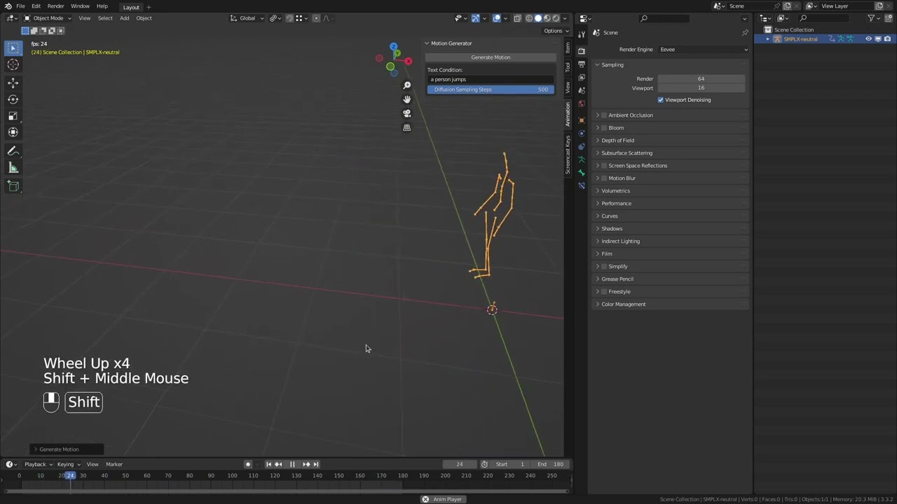 【Blender】Motion Generator Tools under development - YouTube