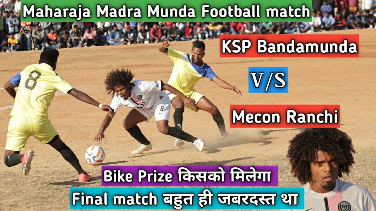Ksp Bandamunda Vs Mecon |Football Match | Maharaja madra munda Football ...