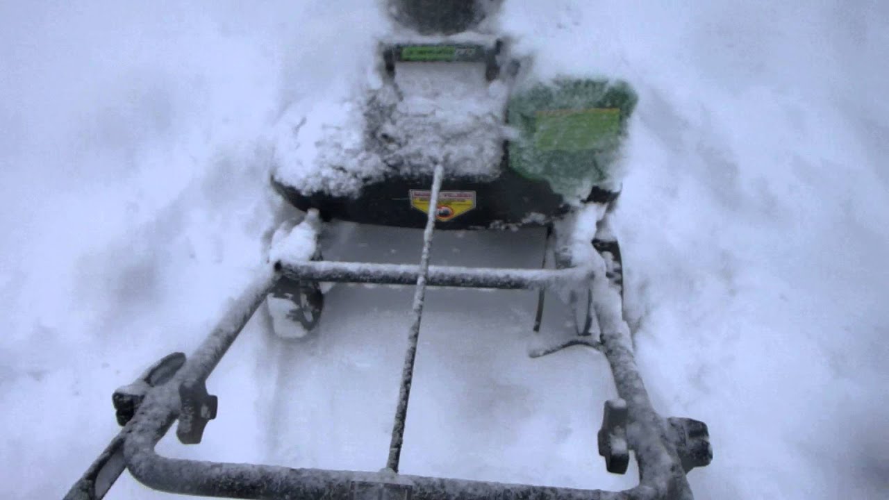 using snowblower in Blizzard of 2016 - YouTube