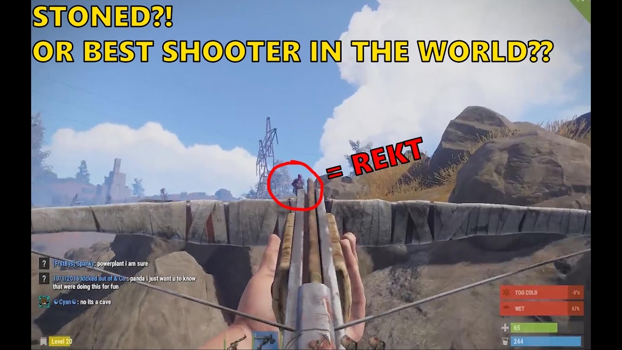 Rust - Stoned? Or Best Shooter In The World? - YouTube