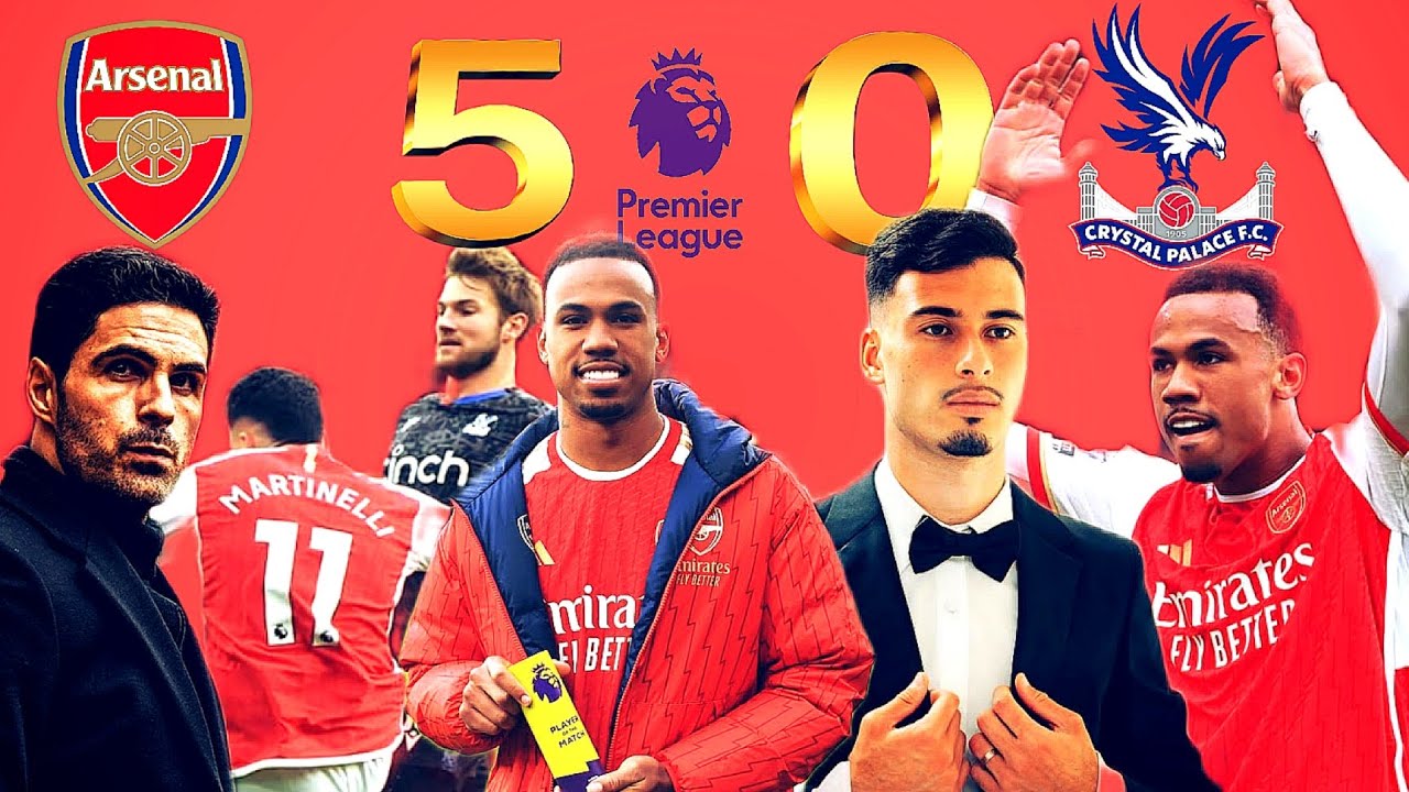 5 THINGS WE LEARNED FROM 5 ARSENAL PLAYERS from Arsenal 5-0 Crystal ...