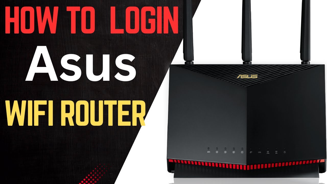 Asus Router Login Guide to change SSID and Password - YouTube