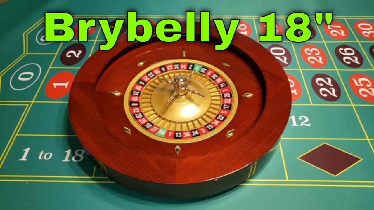 Brybelly Deluxe Wooden 18" Roulette Wheel: The Unboxing And Review You ...