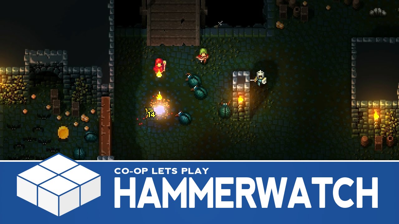 Hammerwatch - 3 Player Co-Op Gamplay - YouTube