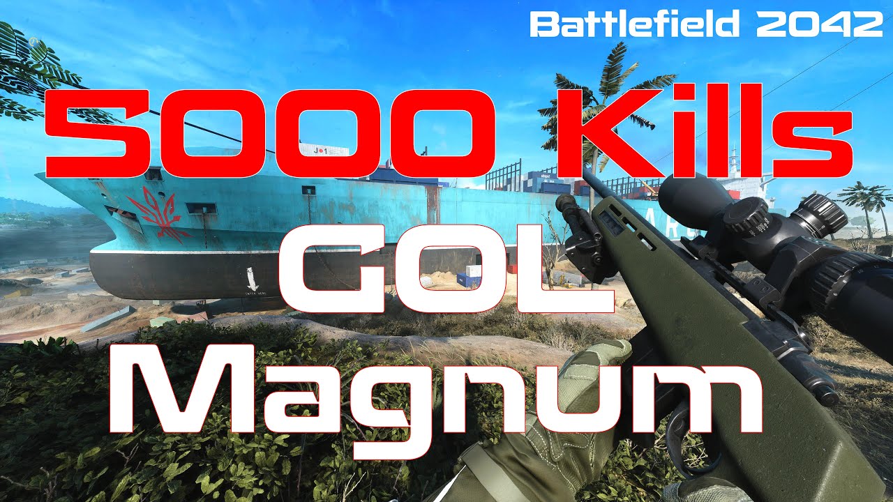 5000 kills with the rifle GOL magnum Sniper on Battlefield 2042 (Sniper ...