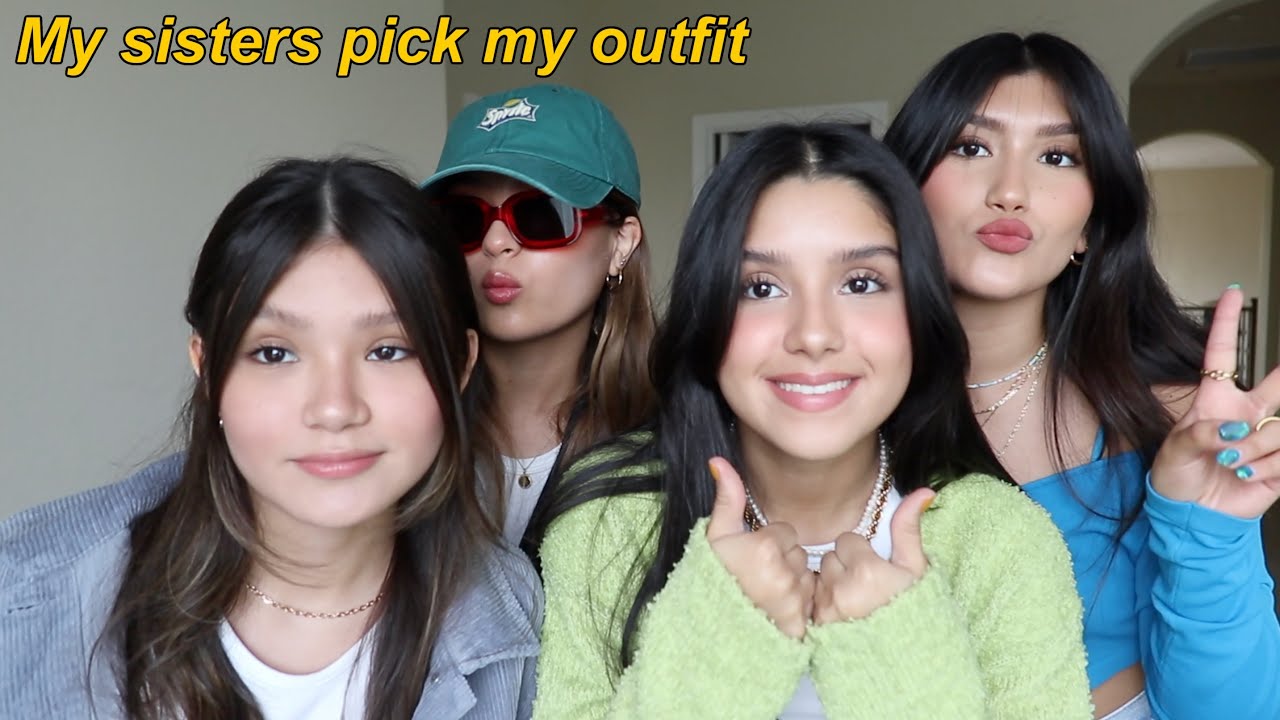 Mis Hermanas Eligen Mi Outfit Youtube