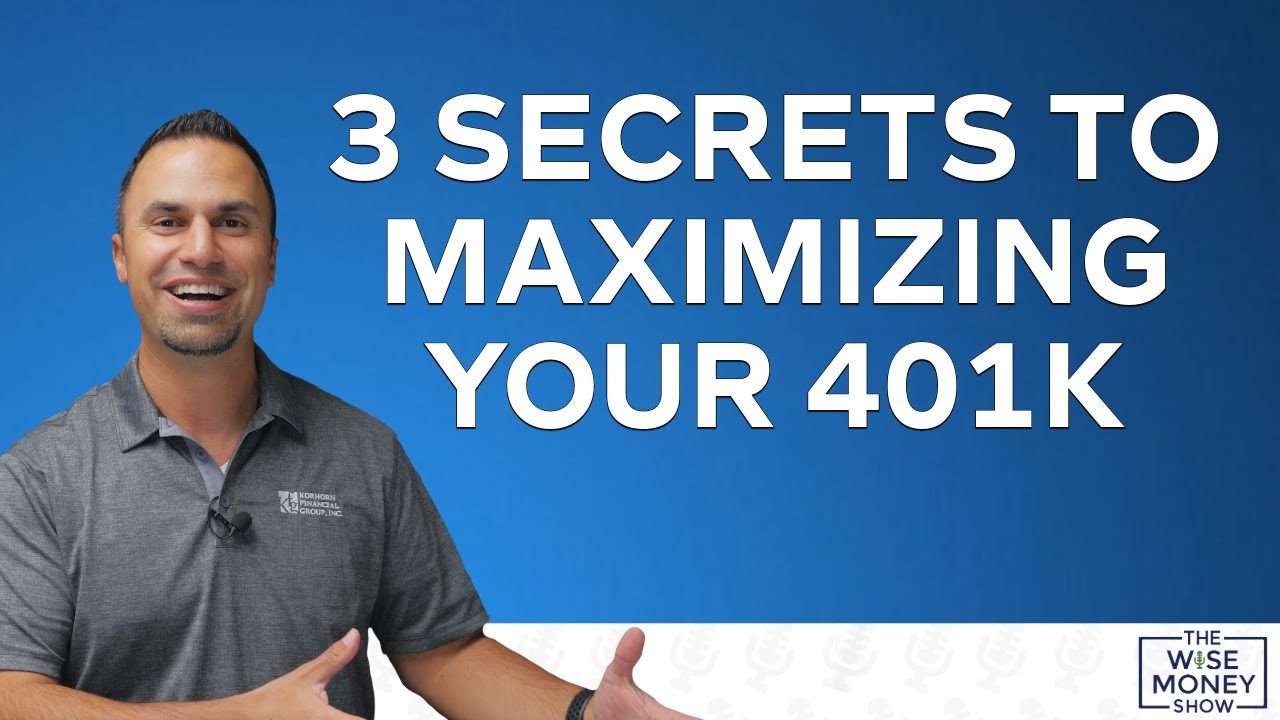 3 Secrets to Maximizing Your 401k - YouTube