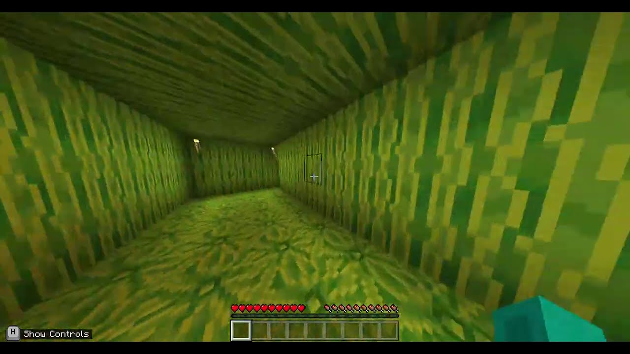 Giant melon Minecraft house - YouTube
