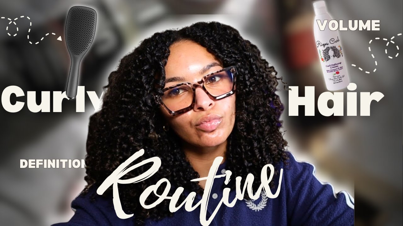 The ULTIMATE Curly Hair Routine! Define, Style & Diffuse Like a Pro The Zóe Aliaha - YouTube