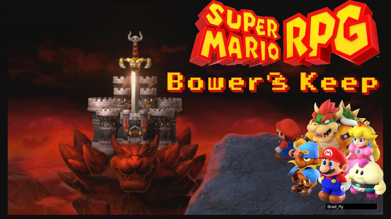 Super Mario RPG (Switch) - Bowser's Keep & Mario's Pad - YouTube