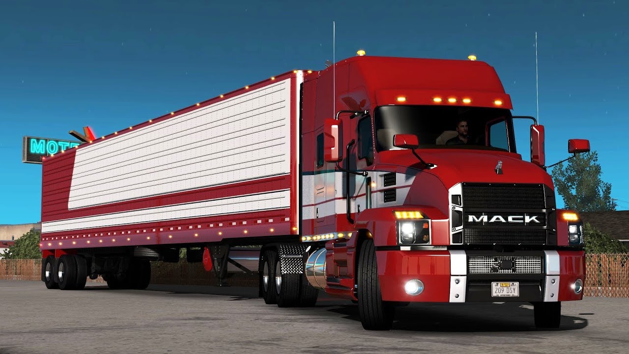 ATS 1.34 MACK Anthem Medford - Portland - YouTube