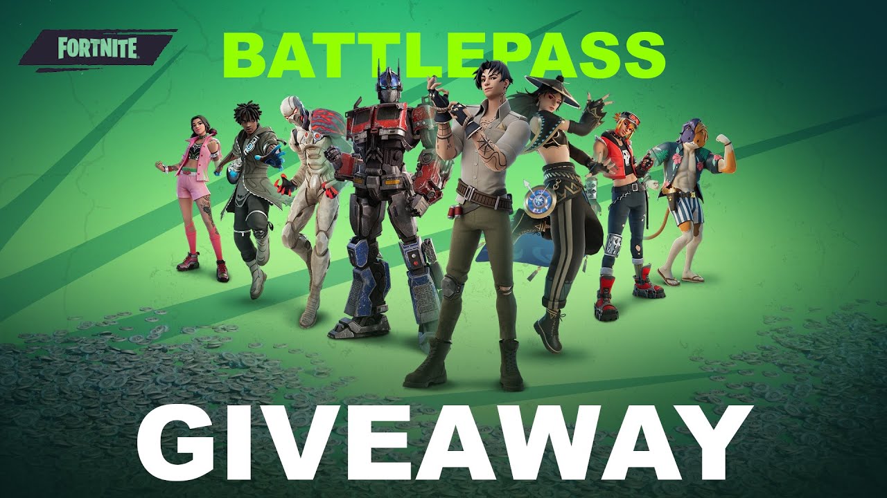 Fortnite C4S3 Battlepass GIVEAWAY | Fortnite Chapter4 Season 3 - YouTube