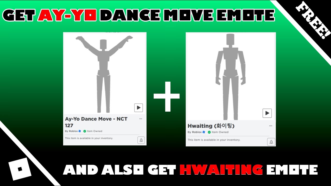 How to get Ay-Yo Dance Move Emote in Roblox NCT127 World - YouTube