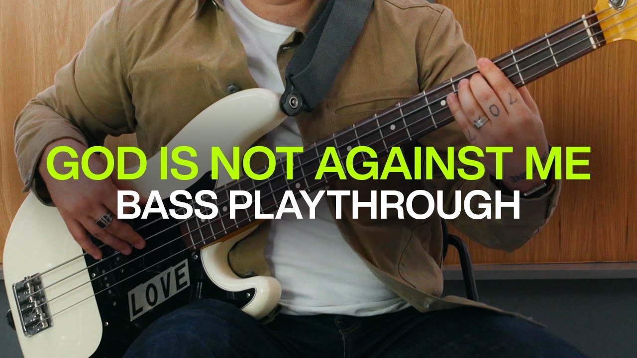 God Is Not Against Me | Official Bass Playthrough | @elevationworship ...