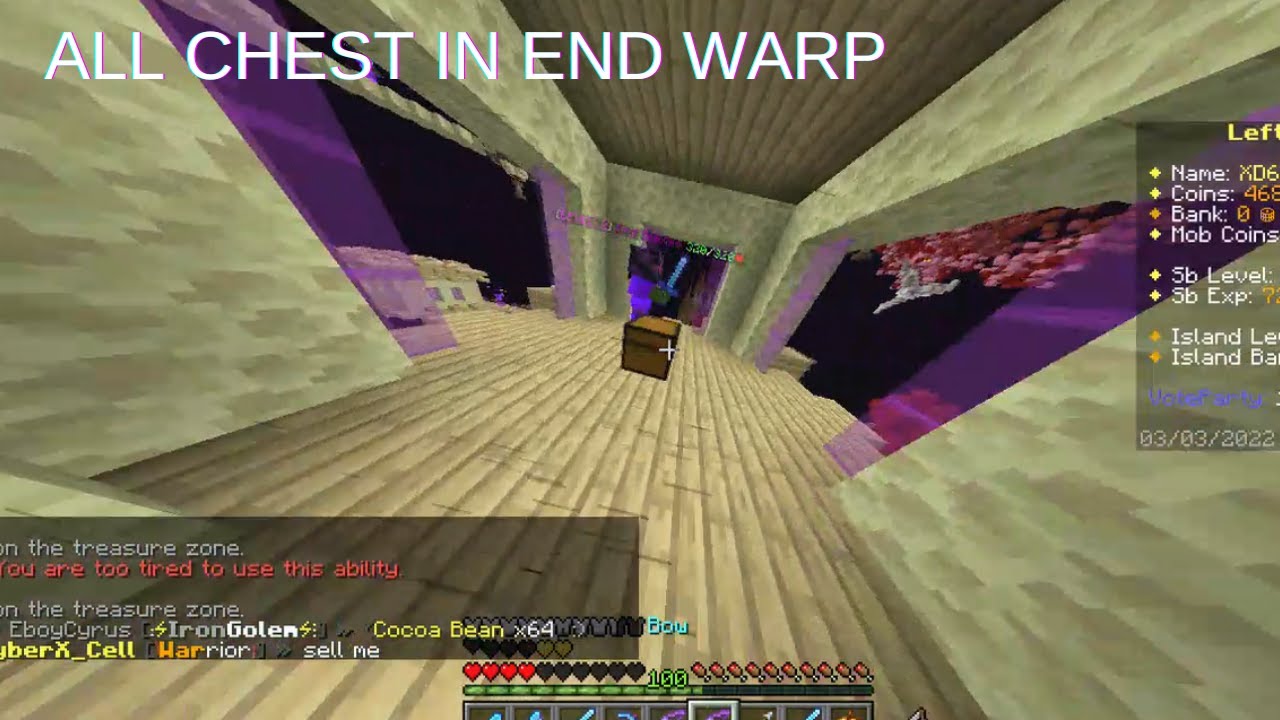 ALL CHEST IN END WARP ( LEFTPVP ) ‐ Made with Clipchamp - YouTube