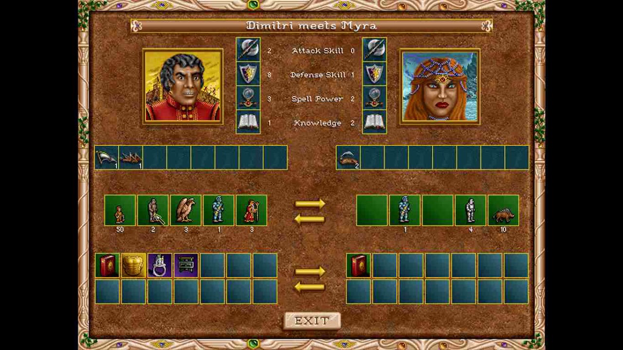 HOMM2 EXP: POL 3 - YouTube
