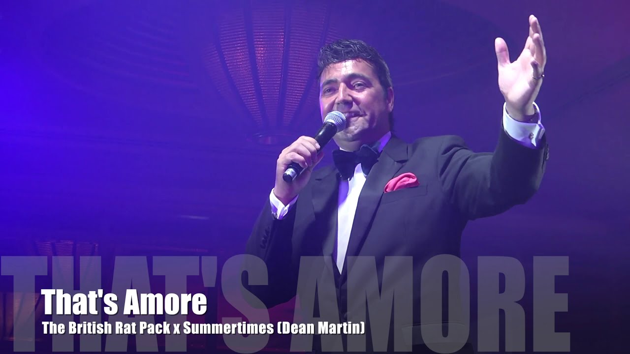 British Rat Pack performs That's Amore (Summertimes Big Band) - YouTube