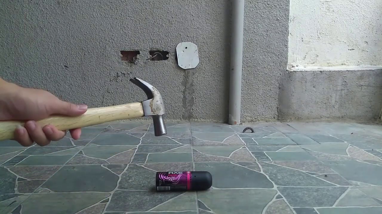 EXPERIMENT : Crushing hard and soft things using HAMMER - YouTube