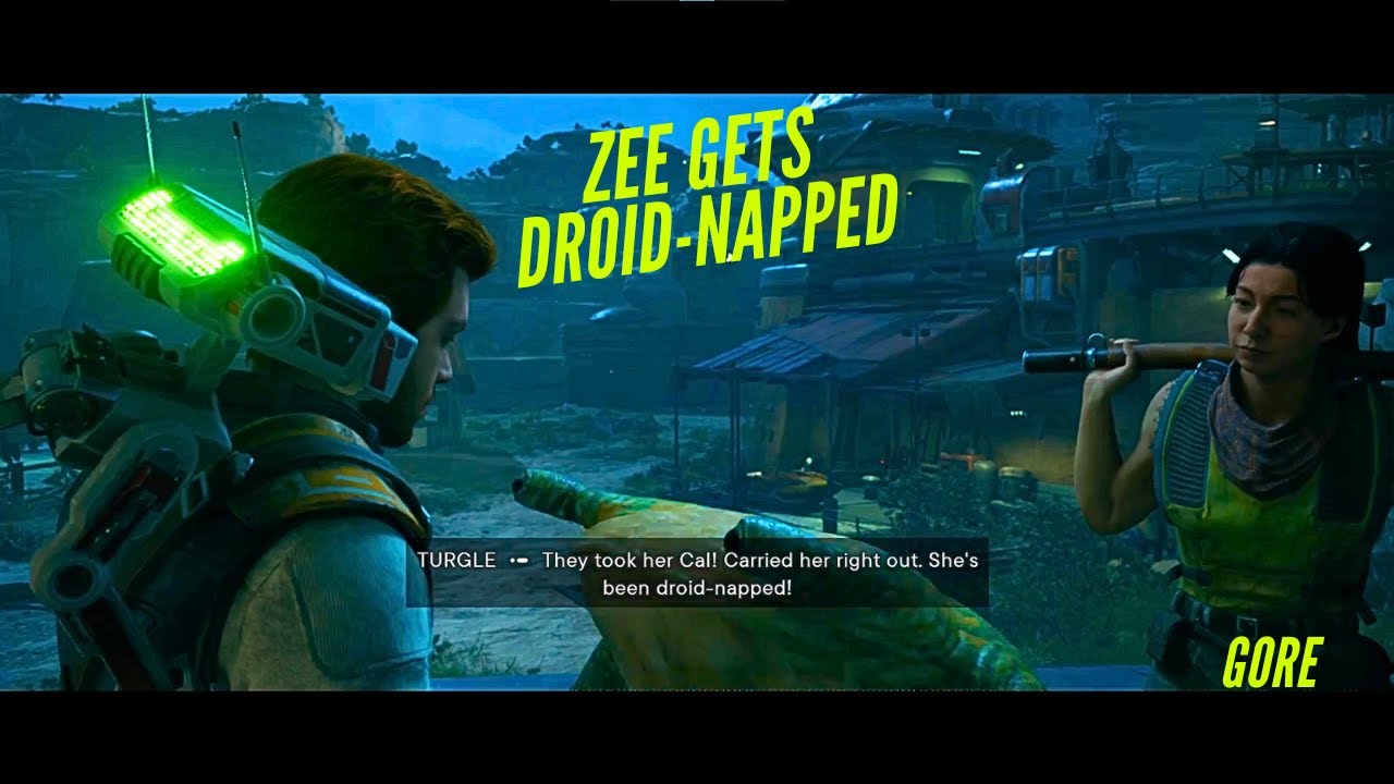 Zee gets droid-napped | Jedi Survivor - YouTube