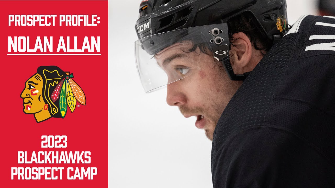 Blackhawks Prospect Profile: Nolan Allan - YouTube