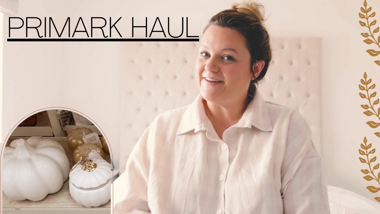 PRIMARK HAUL September 2022 | baby clothes | Home Decor | autumn | Gym ...