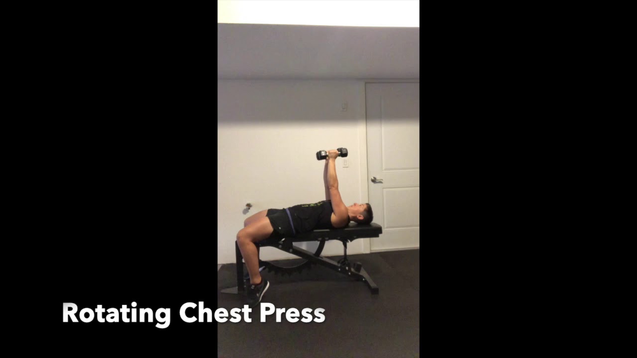 Rotating Chest Press - YouTube