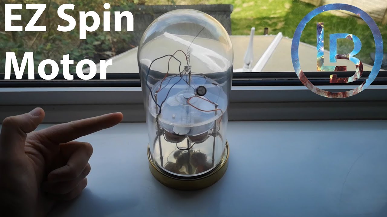 EZ Spin Motor Desk Toy - YouTube