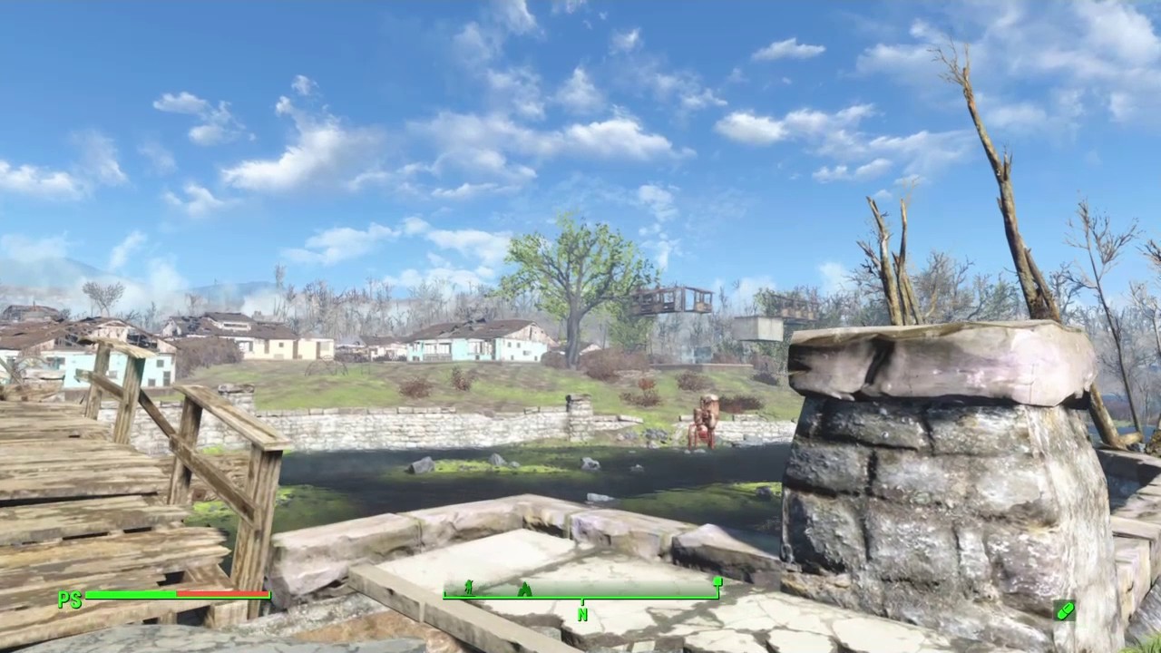 FALLOUT 4 - MOD PS4 #4 'Simple Green' - YouTube