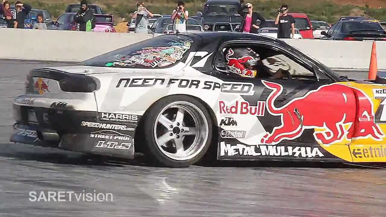 MADMIKE MadBul Rx7 Gymkhana TEST run SARETvision.mpg - YouTube