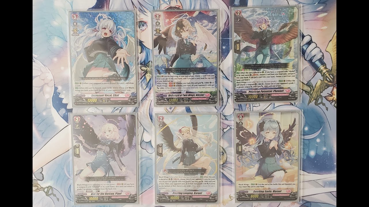 Cardfight!! Vanguard: "Black Wing Alestiel" (Standard) Deck Profile ...