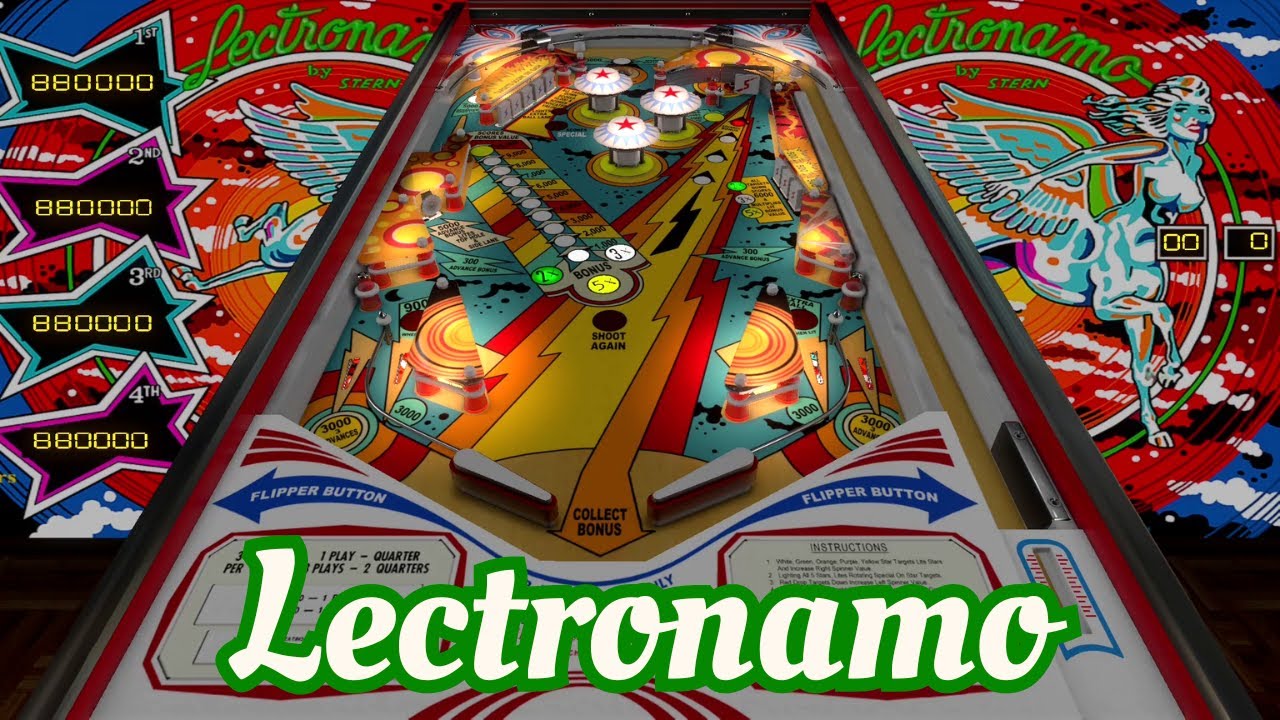 Lectronamo VPX (Stern, 1978) DomiKamu v1.0 - YouTube