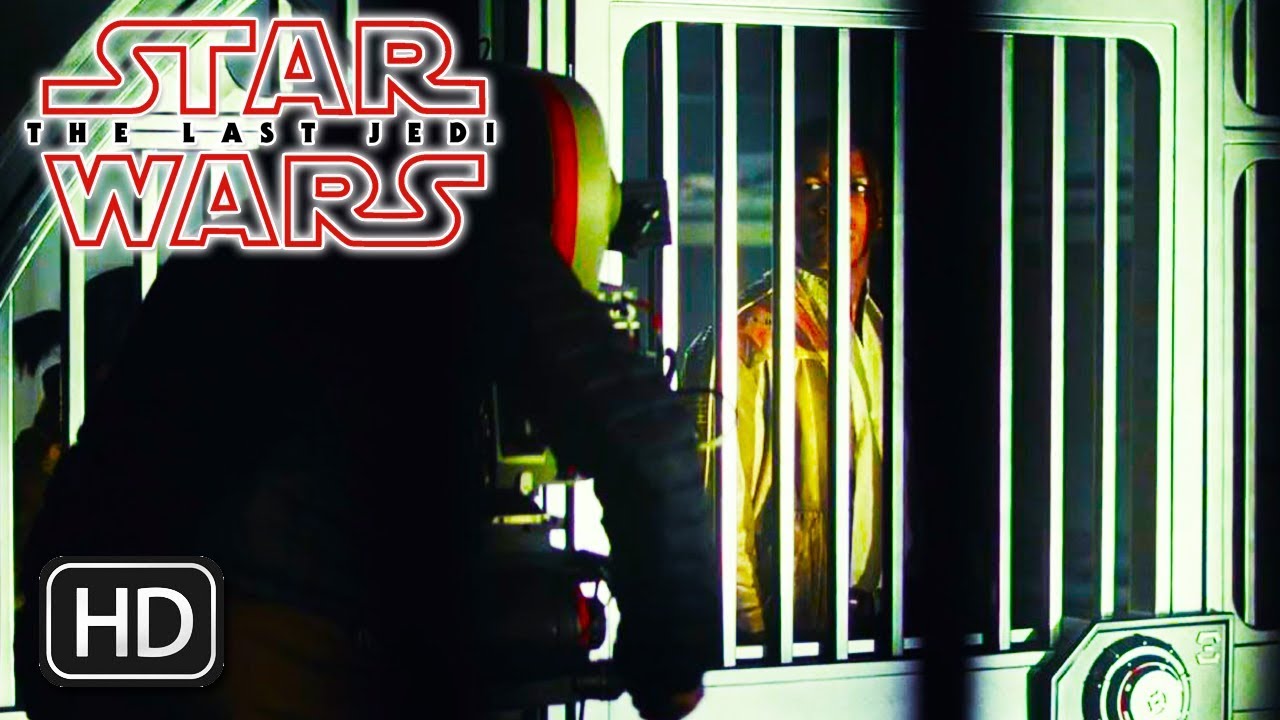 Star Wars The Last Jedi Rose and Finn Jail Break Scene Explained - Rose ...