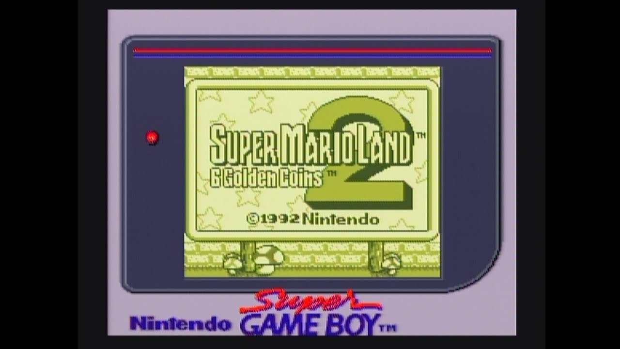 Super Mario Land 2: 6 Golden Coins (GB) Playthrough - YouTube