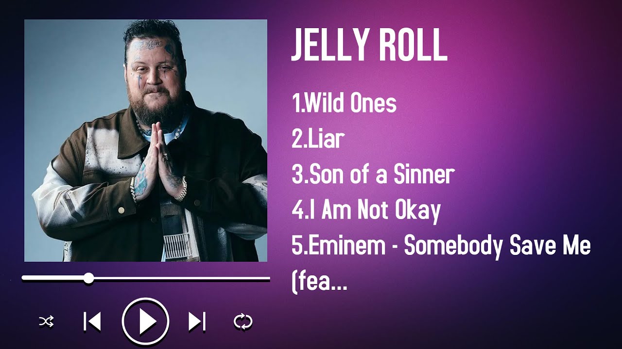 The Ultimate 2025 Collection of Jelly Roll Enjoy All the Chart-Toppers ...