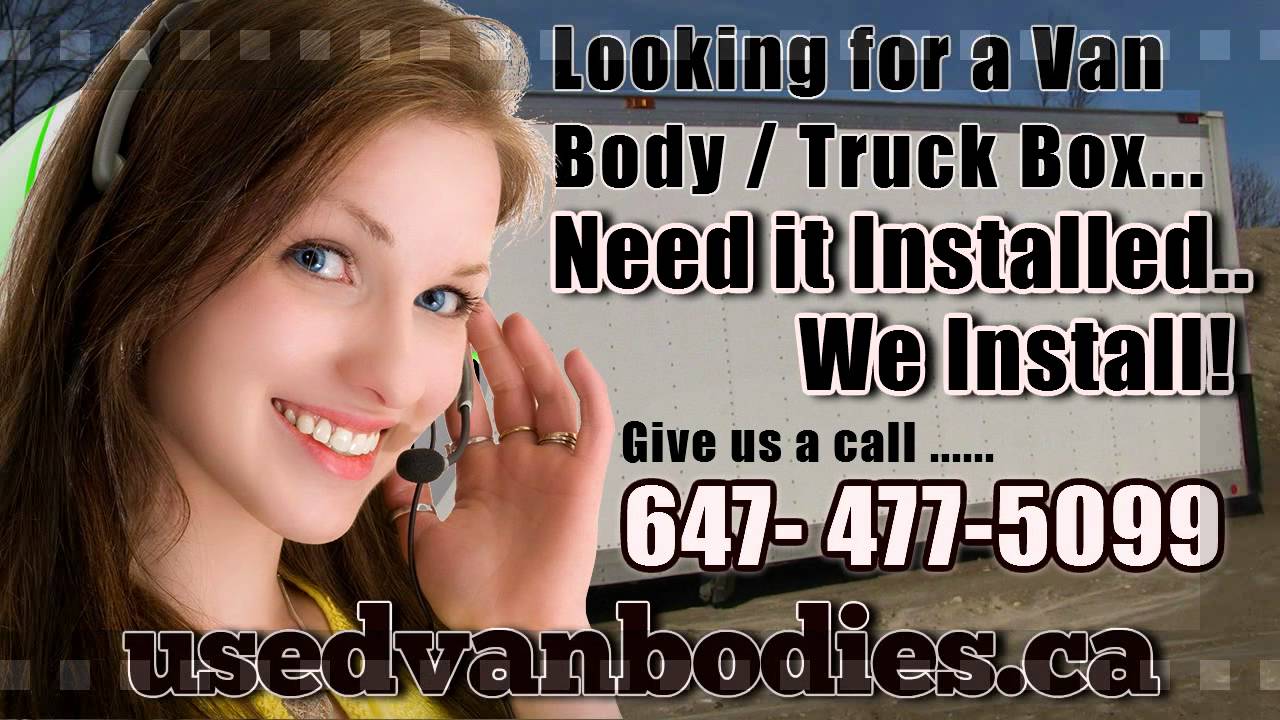 Alvan truck body, used Alvan 24 ft. dry freight truck / van box, for ...