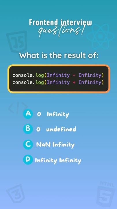 Frontend interview questions: Quiz 67 #javascript #react #interview #developer #coding # ...
