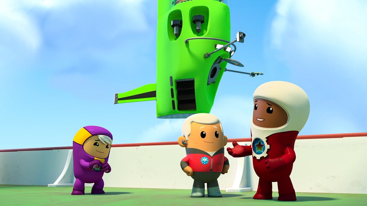 The Jetters Meet Ron Allum at Mariana Trench 🌎 | Go Jetters Official ...