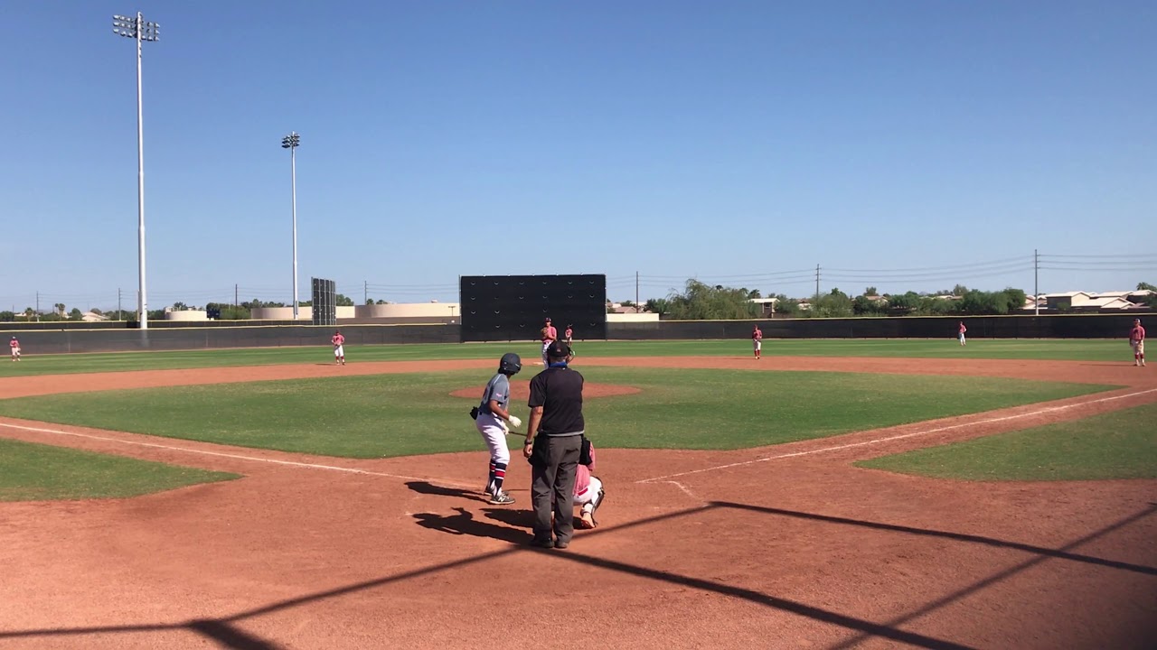 Christopher Nino Class of 2023 hitting at the Arizona Fall Classic 2020 ...