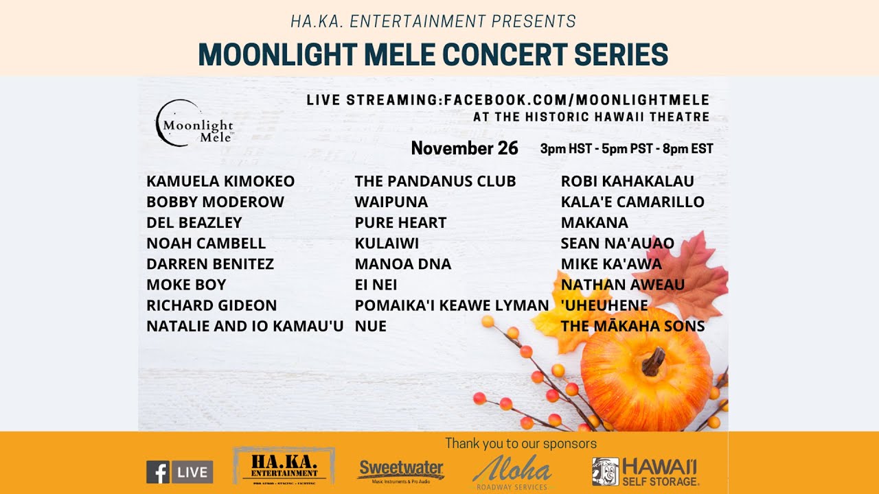 Moonlight Mele's Thanksgiving Best of Special - YouTube