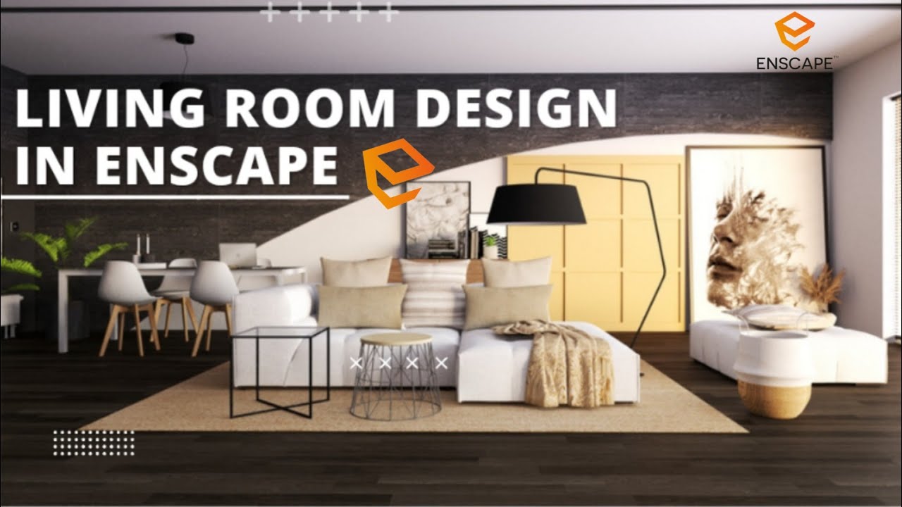 Enscape 3.1 Living Room Tips & Tricks | Best Rendering Settings - YouTube